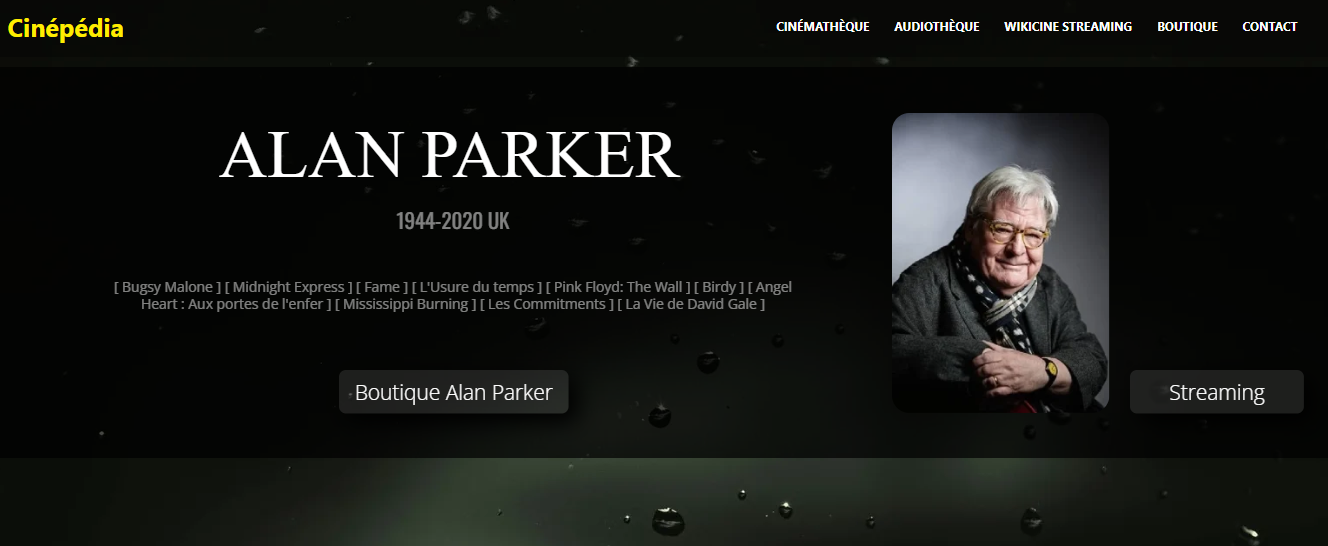 ALAN PARKER - Cinépédia
